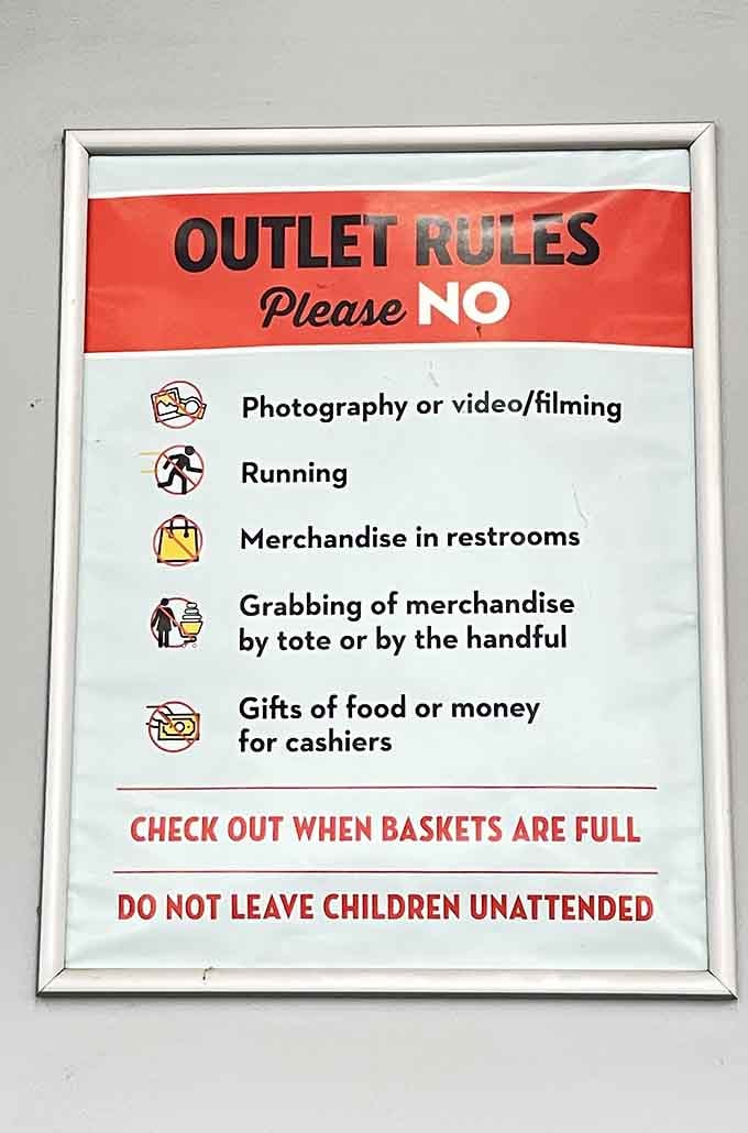 The rules are simple, the savings are serious, and yes, running is genuinely not allowed in here.