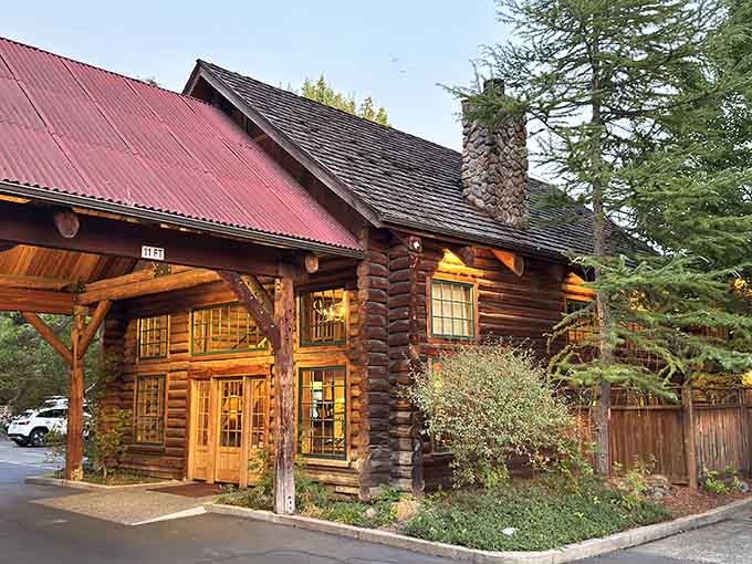 The Lodge at Riverside looks like the cabin your imagination built but your budget never approved.