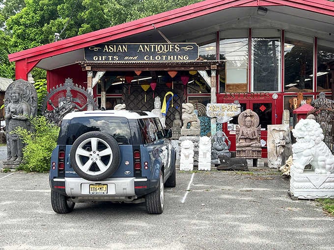 AsiaBarong Gallery's outdoor sculptures turn a simple parking lot visit into an unexpectedly fascinating cultural detour worth every minute.