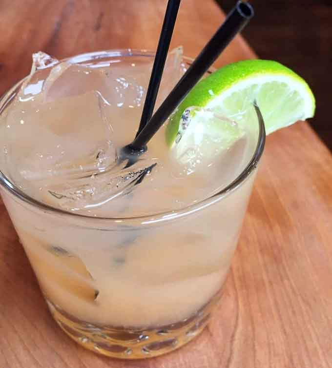A cool, citrusy sipper with a lime wedge, because great barbecue deserves an equally great drink alongside it.