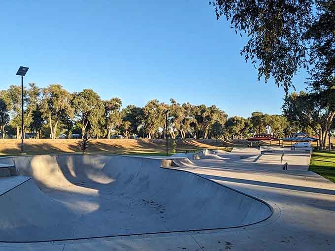 A skate park this good in a town this affordable is basically the universe saying you're welcome.