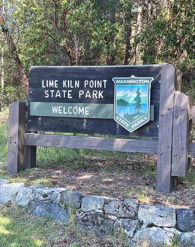 When the sign says "Welcome," it means you and the whales. Mostly the whales, honestly.