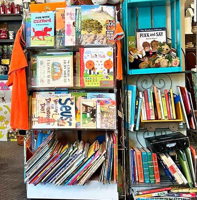 From Clifford to Dr. Seuss, this little book nook proves that good stories never really go out of style.
