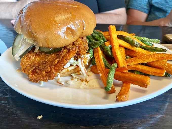 Golden, crispy, and stacked high, this Tennessee Hot Chicken Sandwich is Nashville heat with a Minnesota address.