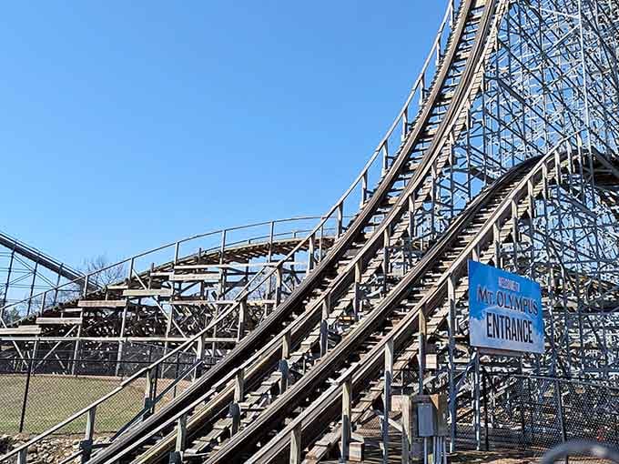 Wisconsin's wooden roller coaster scene is no joke, and this classic structure is the proof standing right before you.