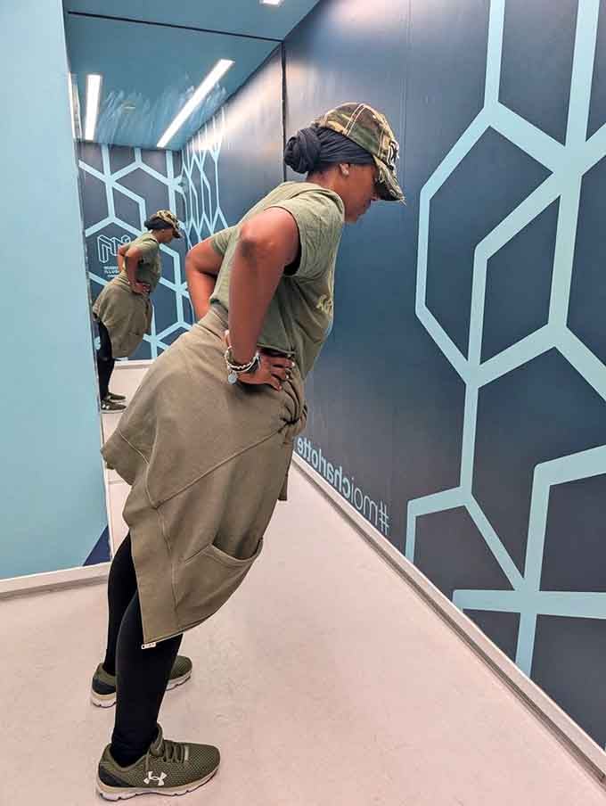 When the room tilts and your reflection disagrees with your body, you start questioning everything you learned in geometry class.