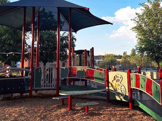 Anza Park is the kind of neighborhood gem that reminds you a great afternoon doesn't cost a single dollar.