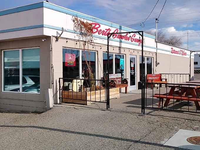 Bert's Growler Garage is the kind of neighborhood spot that makes you want to cancel your return trip home.