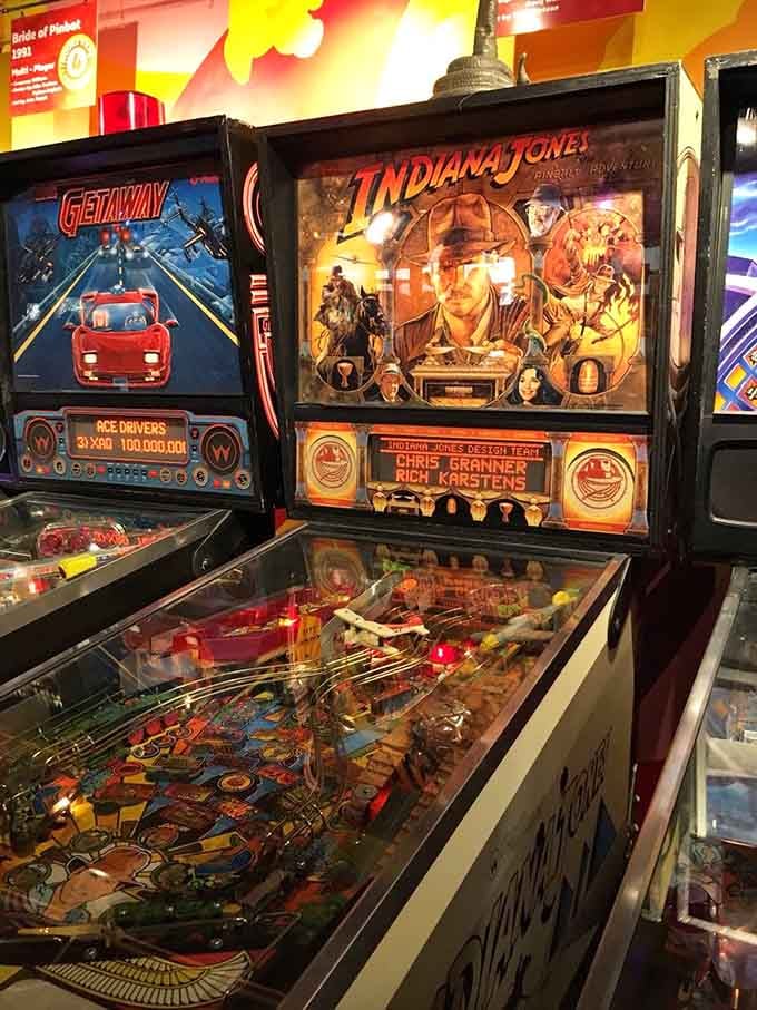 Indiana Jones and The Getaway side by side, because apparently one legendary adventure machine simply wasn't enough for this place.