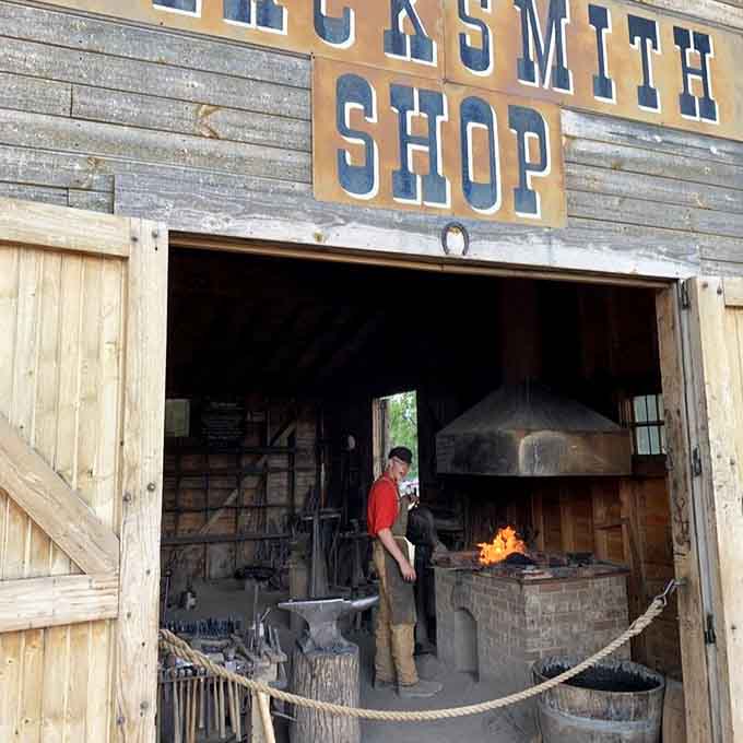 Fire, iron, and pure skill, the blacksmith shop is where history gets loud and genuinely impressive.