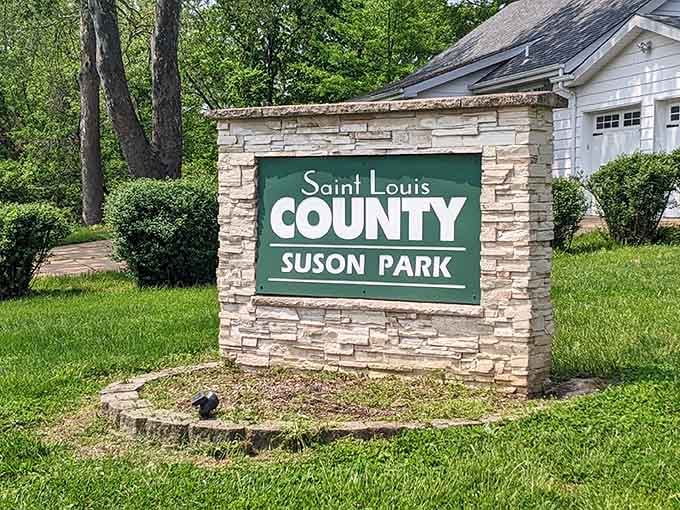 That stone entrance sign isn't just marking a park. It's marking the beginning of a genuinely good day.