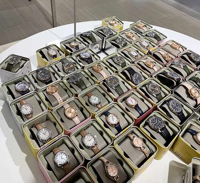 Timepieces that help you track how many hours you've spent saving money at outlet prices today.