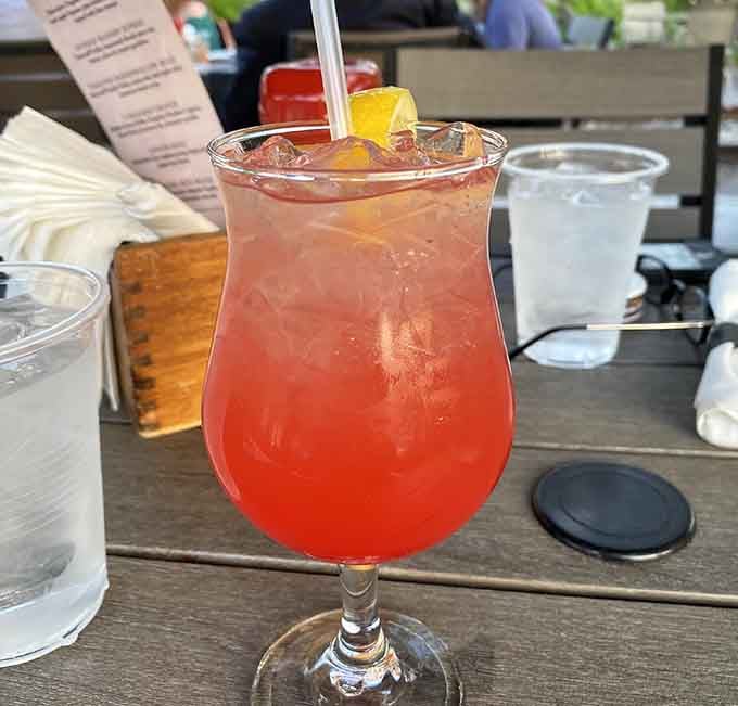 A cocktail this pretty deserves its own Instagram account, a sunset backdrop, and absolutely no sharing.