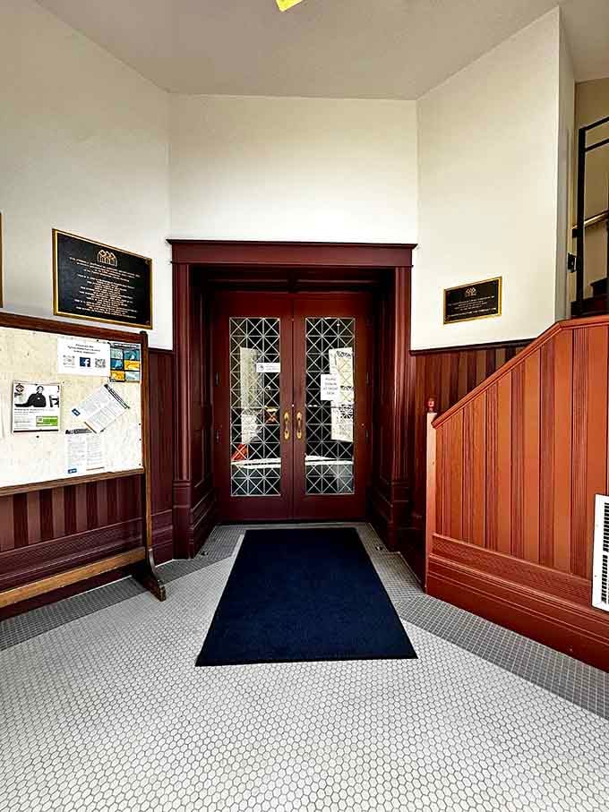 The entrance welcomes you with architectural details that whisper, "Slow down, you're somewhere special now."