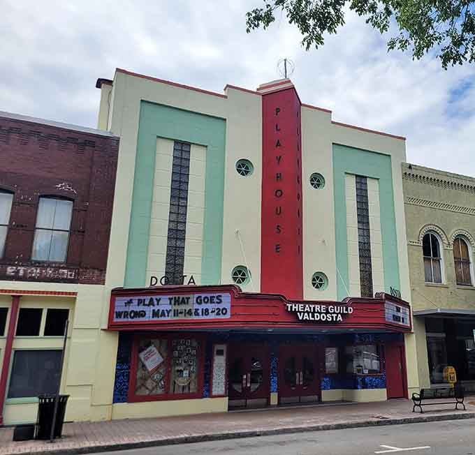 The historic Playhouse theater keeps live entertainment accessible, proving Broadway isn't the only game in town.