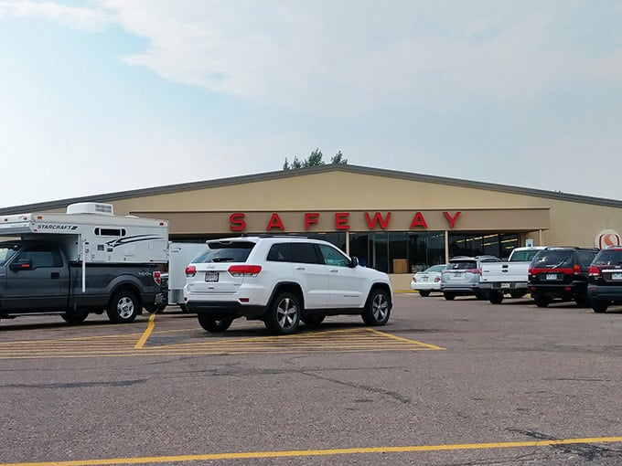 A full Safeway in a small mountain town means your grocery run doesn't require a two-hour road trip. Civilization achieved.