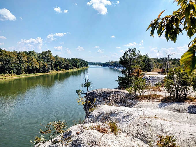 From up here, the Tombigbee River looks like it's been waiting for you all along.
