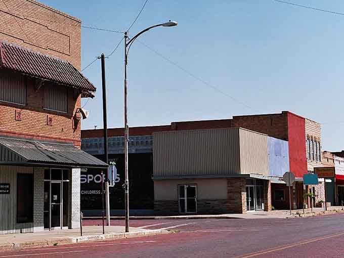 A quiet main street where the pace of life feels refreshingly unhurried and honest.