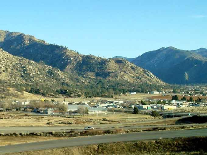 Cradled between rugged golden peaks, Lake Isabella's little valley looks like a secret someone forgot to keep.