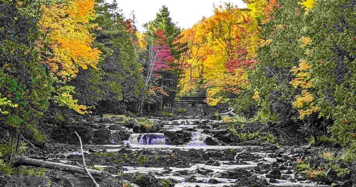 The Stunning Waterfalls At This Wisconsin Park Will Take Your Breath Away