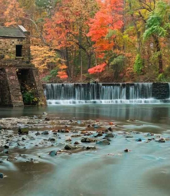 This Beginner-Friendly Trail In New Jersey Ends At A Breathtaking Spillway Waterfall