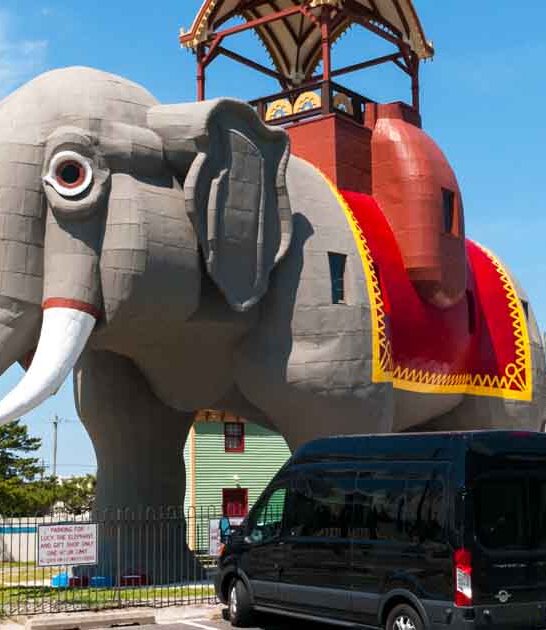 This 65-Foot Elephant Building In New Jersey Is The Oldest Roadside Attraction In America – And You Can Go Inside
