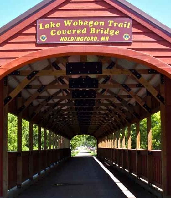 This 186-Foot Covered Bridge Is The Longest In All Of Minnesota