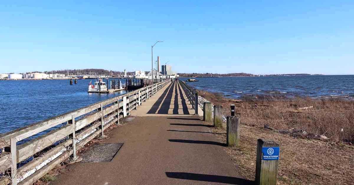 This Hidden Pier In Connecticut Reaches Out Into The Water Like A Dream