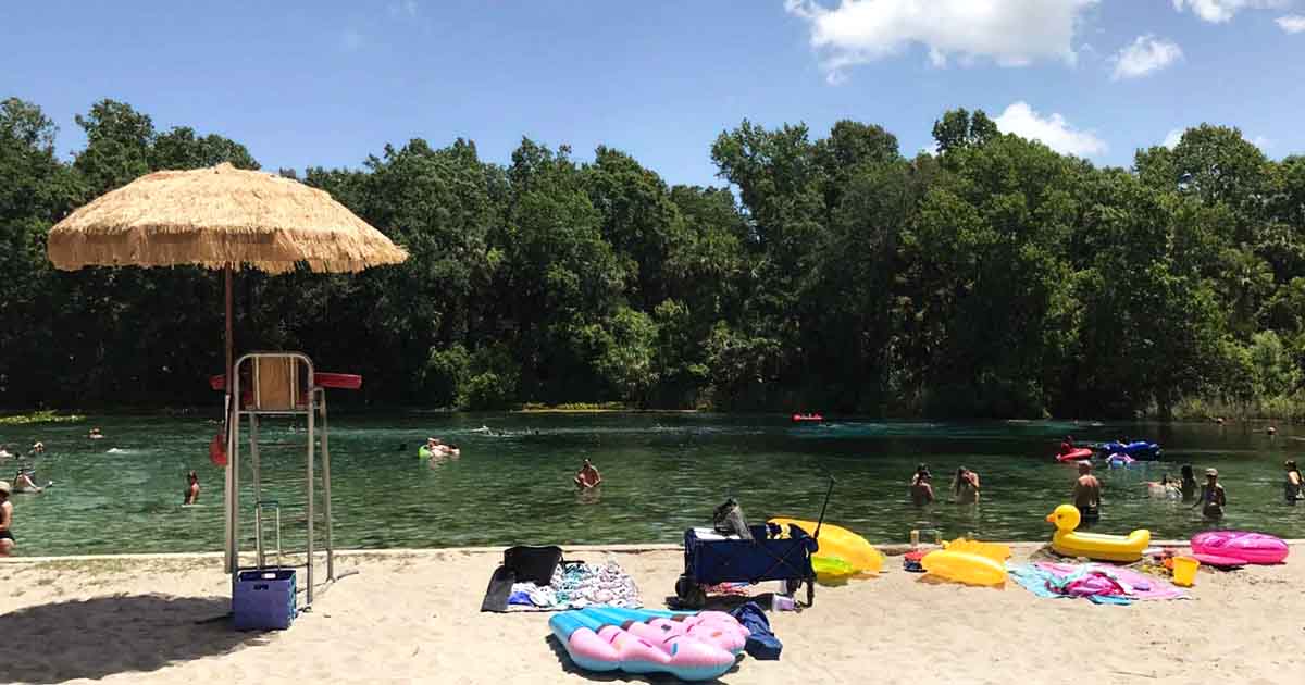 Skip The Hike And Head Straight To This Crystal-Clear Natural Spring In Florida