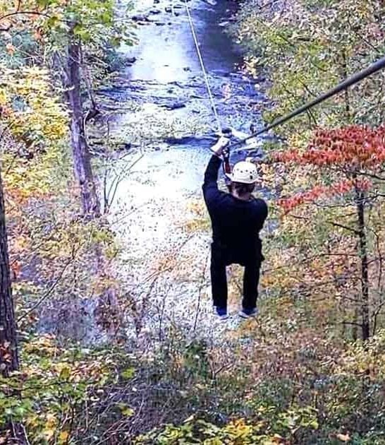 insane zip line georgia ftr