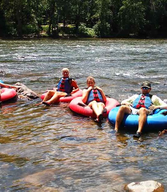 6 Natural Lazy Rivers In North Carolina That Are Perfect For Tubing