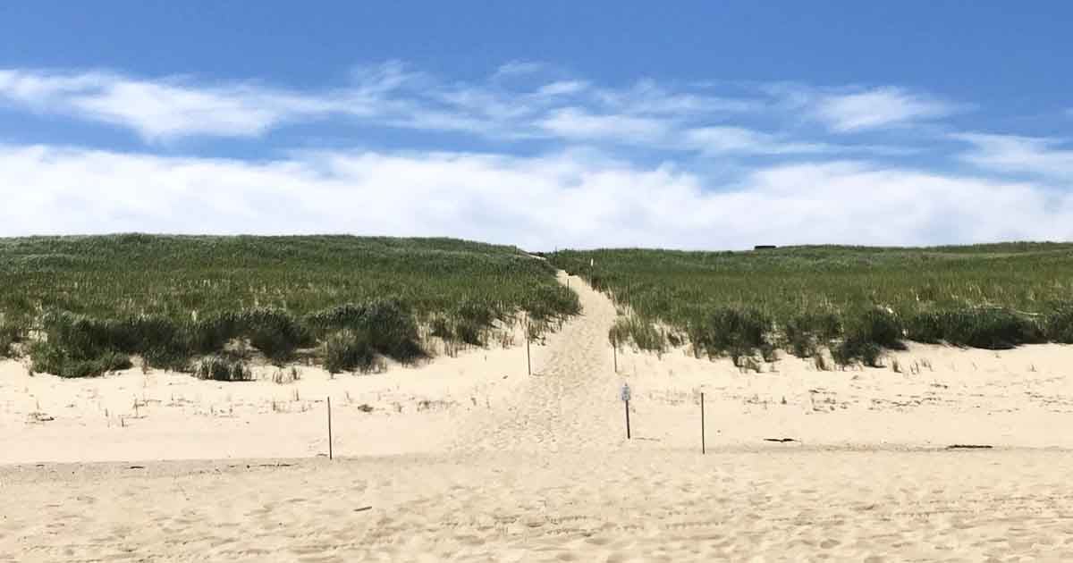 Walk 3 Miles Of Untouched Sand To Reach One Of The Most Beautiful Lighthouses In Massachusetts