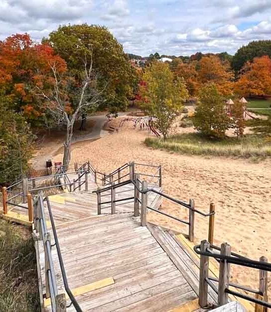 The Hidden Michigan Park With A Sandy Playground You’ll Love