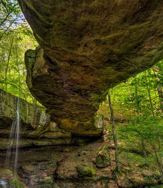 natural sandstone arch ohio ftr
