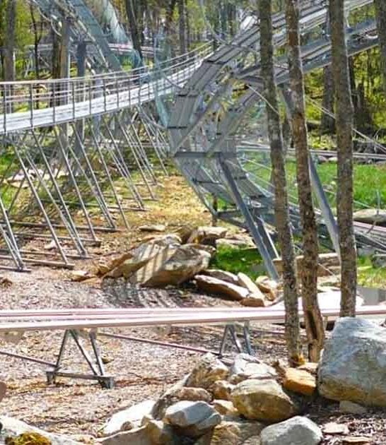 Ride Through North Carolina On This Insanely Fun Mountain Coaster