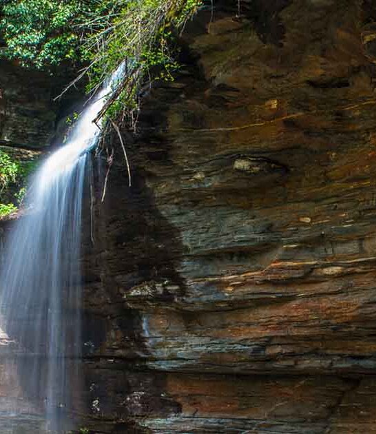 north carolina mountain waterfall ftr