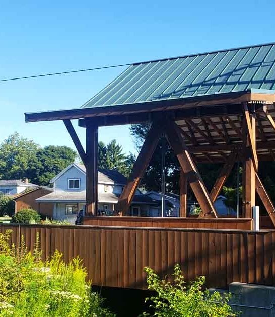 This Tiny Covered Bridge In Ohio Holds A Big National Record