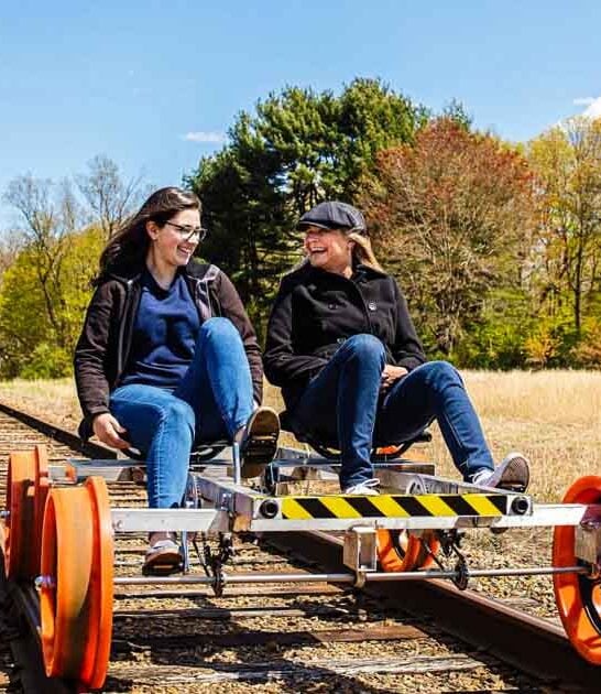 rail biking adventure connecticut ftr