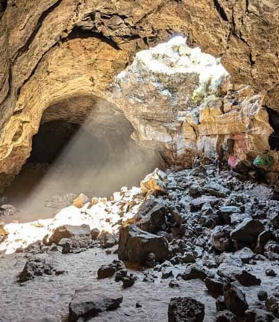 secluded lava tube california ftr