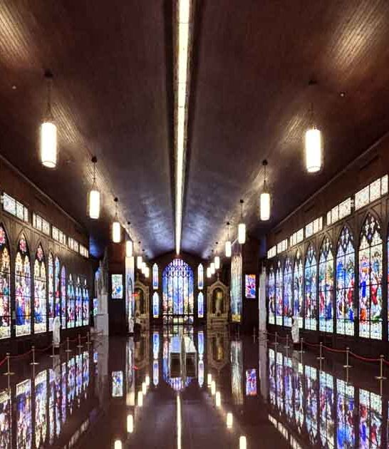 Walk Through Nearly 200 Stunning Stained Glass Windows At This Unique Texas Museum