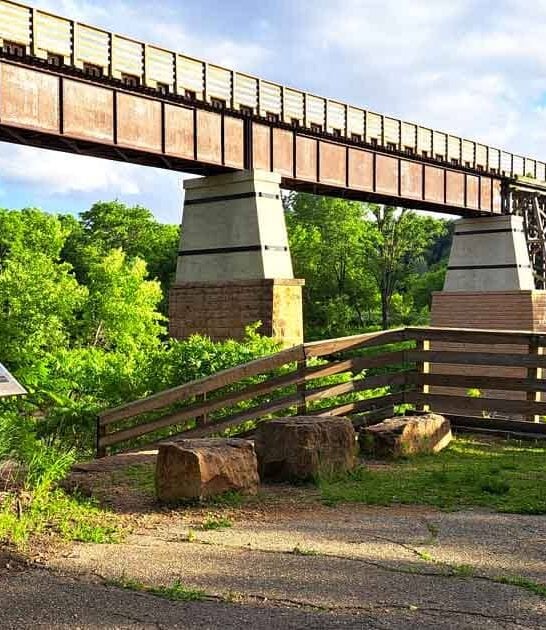 stunning old bridge minnesota ftr