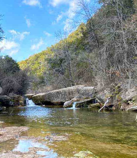 texas trail waterfall creek ftr