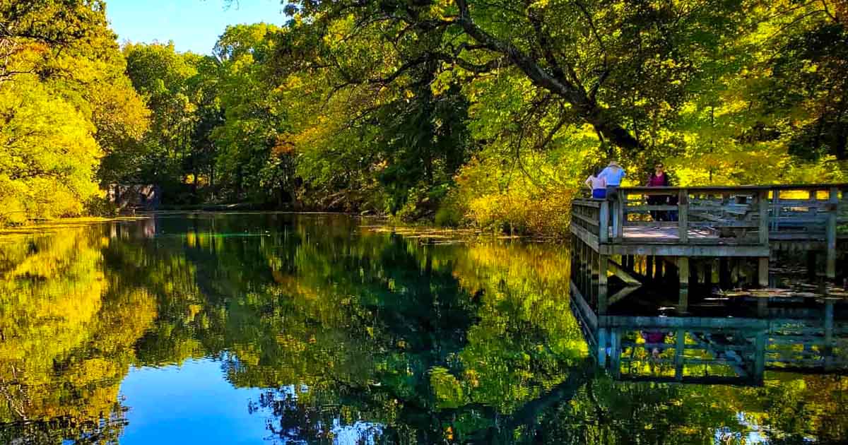 The Mesmerizing Natural Spring In Wisconsin That's Practically Frozen ...