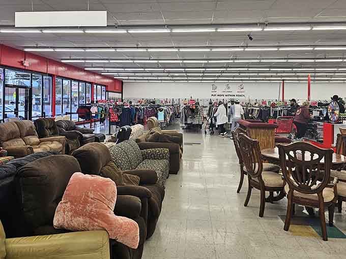 Warehouse Rack Distance The Enormous Oregon Thrift Store That Bargain Hunters Say Is Better ...