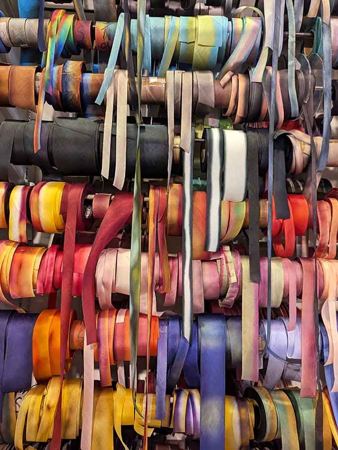 The 2-Story Fabric Warehouse In California That Will Make Your Creative ...