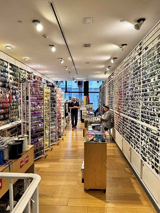 The 2-Story Fabric Warehouse In California That Will Make Your Creative ...