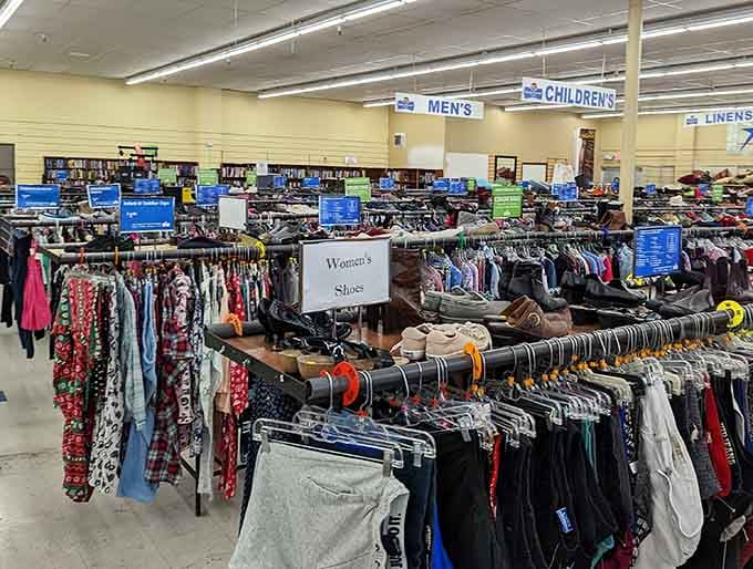 Warehouse Rack Distance The Enormous Oregon Thrift Store That Bargain Hunters Say Is Better ...