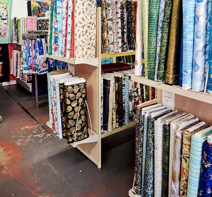 The Massive Fabric Warehouse In Virginia That Will Make Your Creative ...