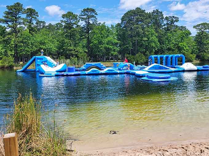 Course Over Ground System This Epic Family Waterpark In South Carolina Has A Floating Zipline You ...