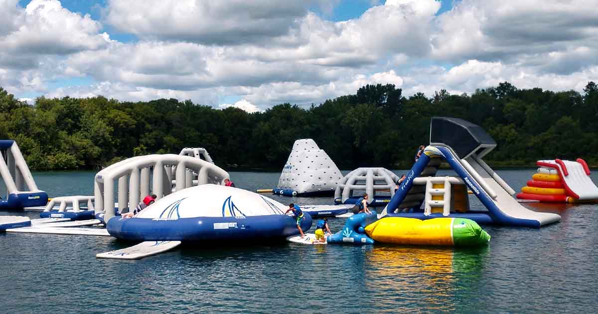 The Floating Waterpark In Minnesota That Will Make Your Inner Child ...
